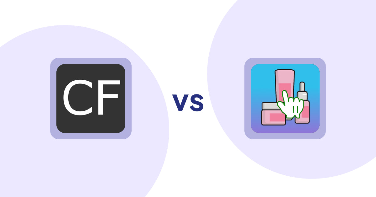 Shopify Metafield Apps Webappslive ‑ Fields Manager Vs Clickable Ingr Accentuate Custom Fields