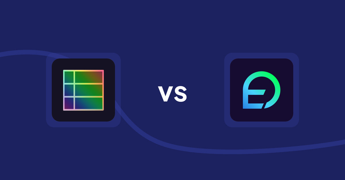 Shopify Product Display Apps Tableflow Specification Table Vs Easydis Accentuate Custom Fields