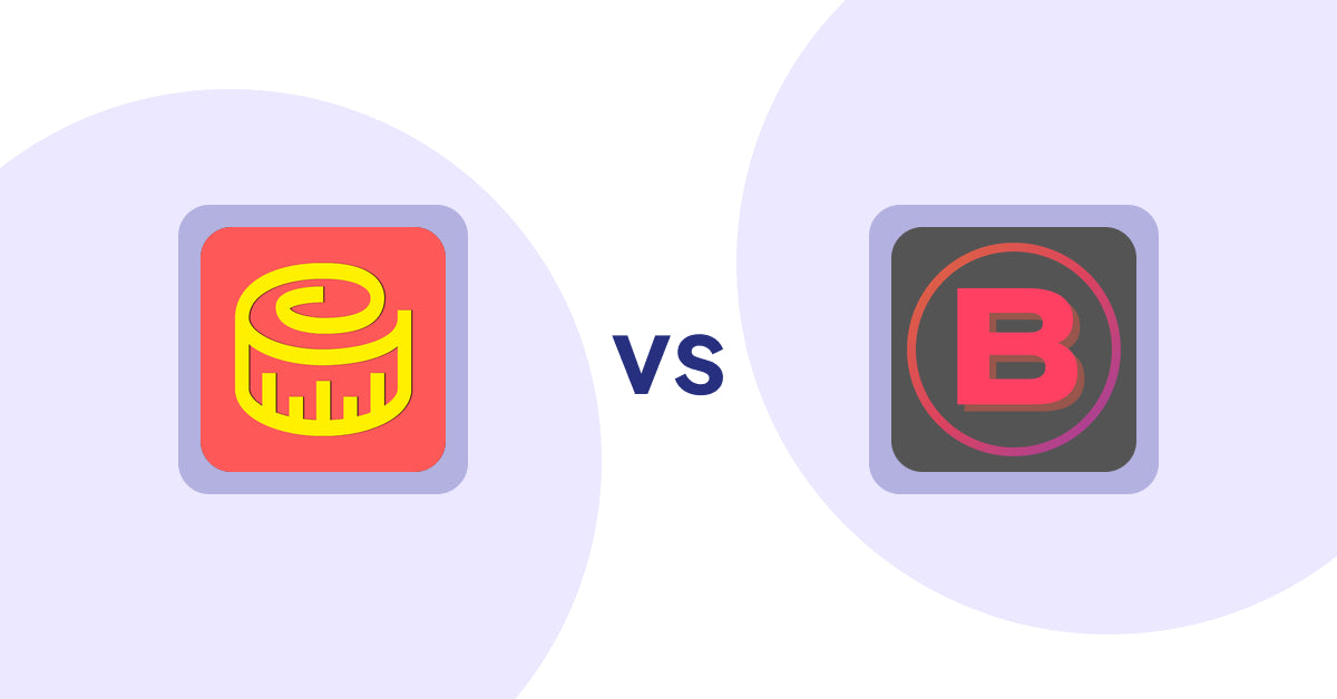 Shopify Product Display Apps: Snake Size Chart & Size Guide vs Banter ...